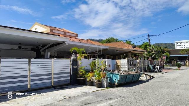 1-storey Terraced House for Auction, 3 Bedroom, 1654 sq.ft, Jelutong ...