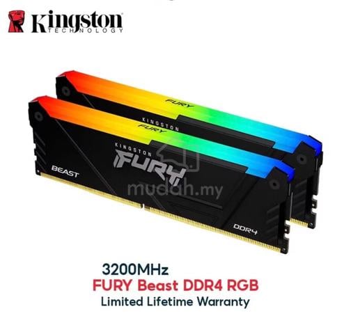 Kingston FURY Beast RGB DDR4 3200Mhz 32GB( New) - Computers ...
