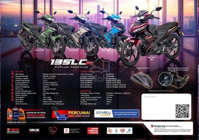 New Yamaha LC135 v8 FI 2025 - Motorcycles for sale in Serdang, Selangor