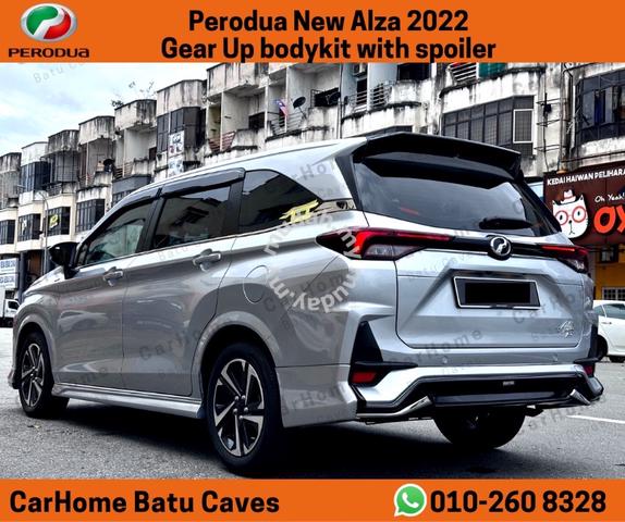 Perodua Alza 2022 gear up bodykit body kit Spoiler - Car Accessories ...