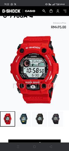 g7900 mat motor merah - Watches & Fashion Accessories for sale in Ipoh ...