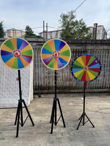 Picker Lucky Draw Spinning Wheel Stand - Hobby & Collectibles for sale ...