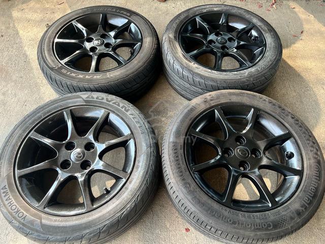 Sport rim second 15 alza advance siap tayar axia - Car Accessories ...