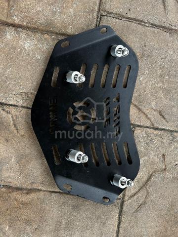 Rack base plate for qjmotor fortress 350 - Motorcycle Accessories ...