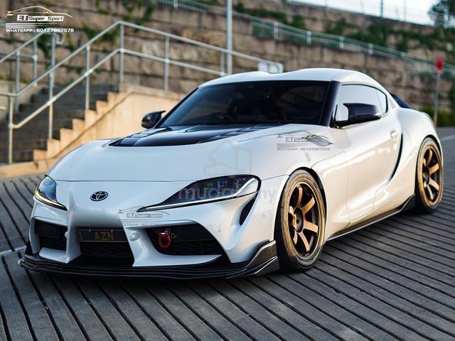 Toyota Supra A90 Varis Front Lip Carbon Bodykit - Car Accessories ...