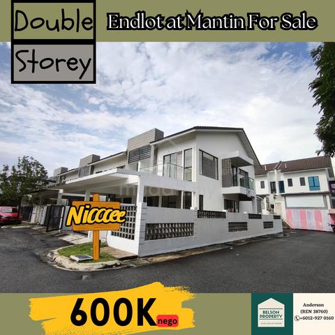 2-storey Terraced House for Sale, 4 Bedroom, 1700 sq.ft, Mantin, Negeri ...