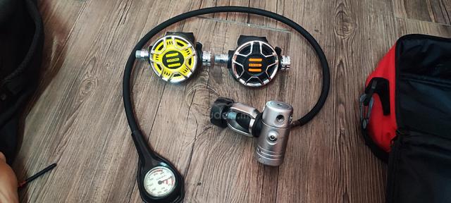 Tecline R2 TEC Regulator Set – Full Scuba Diving S - Sports & Outdoors ...
