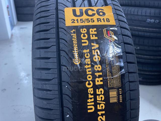 Tayar baru 215 55 18 Continental uc6 2024 x50 tyre - Car Accessories & Parts for sale in Klang ...