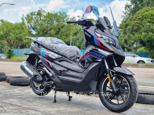 WMOTO RT2‼️250cc Scooter🚩Top Speed 130🚩Dash Cam - Motorcycles for sale ...