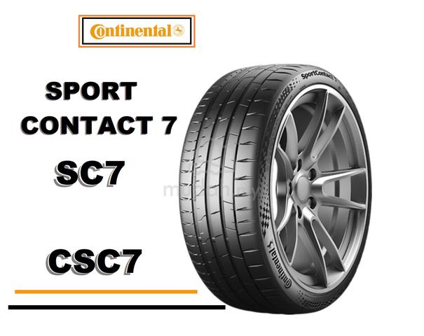CONTINENTAL SC7 265/35/19 NEW SPORT Tyre Tayar - Car Accessories ...