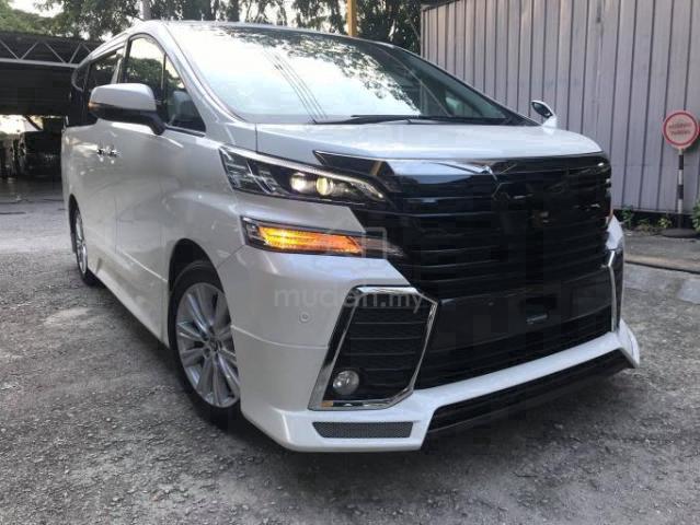 Vellfire Aero Admiration Body kit W Paint Bodykit - Car Accessories ...