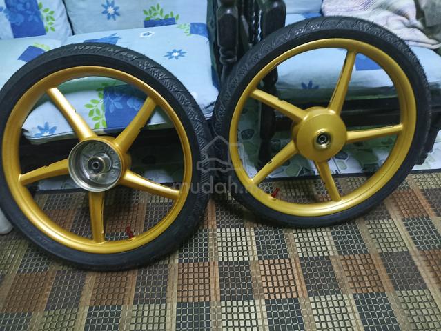 rim set tayar ex5 dream baru - Motorcycle Accessories & Parts for sale ...