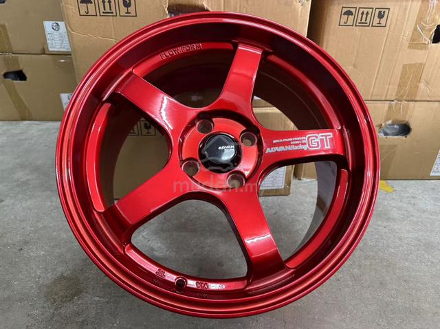 New rim 16x7jj advan GT red thai flow forming - Car Accessories & Parts ...