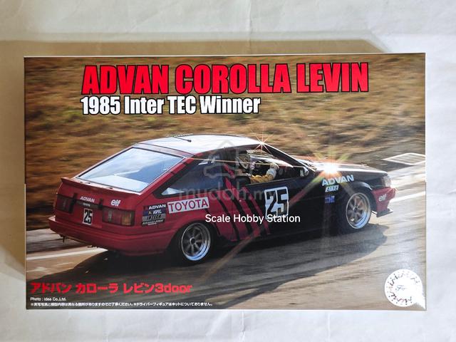 Fujimi 1:24 Advan Corolla Levin 1985 Inter TEC Win - Hobby ...