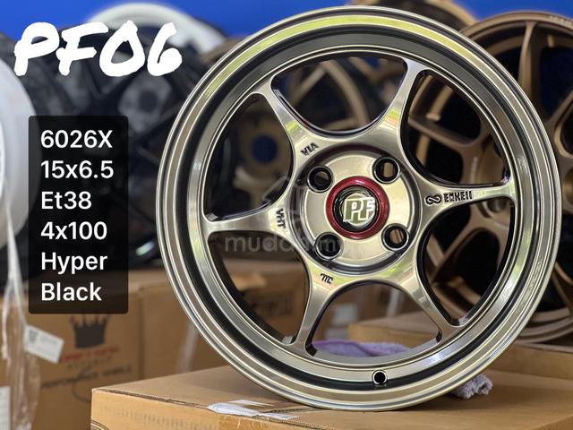 Rim Enkei Pf06 15inch 6.5jj Bezza Axia Myvi - Car Accessories & Parts for sale in Johor Bahru, Johor