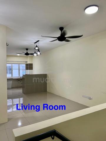 Townhouse for Rent, 3 Bedroom, 1191 sq.ft, Puncak Alam, Selangor | Mudah.my