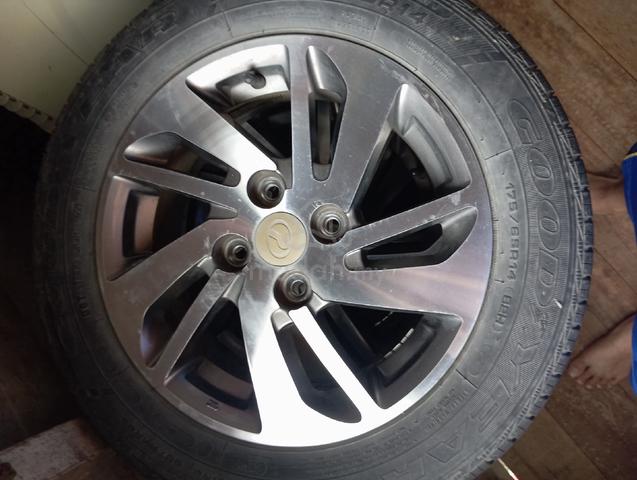 Rim & tayar standard Myvi - Car Accessories & Parts for sale in Papar ...