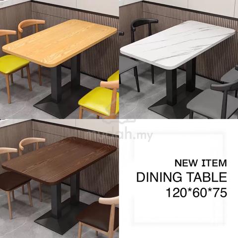 NEW ITEM Dining Table Marble (120*60*75) - Furniture & Decoration for ...