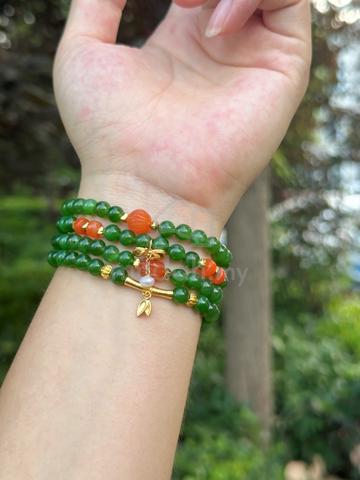 Hotan Jade Jasper 108 Necklace - Hobby & Collectibles for sale in Batu ...