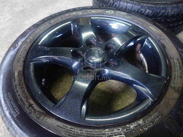 Proton Exora Rims 15 inch ( Metallic Black ) - Car Accessories & Parts ...