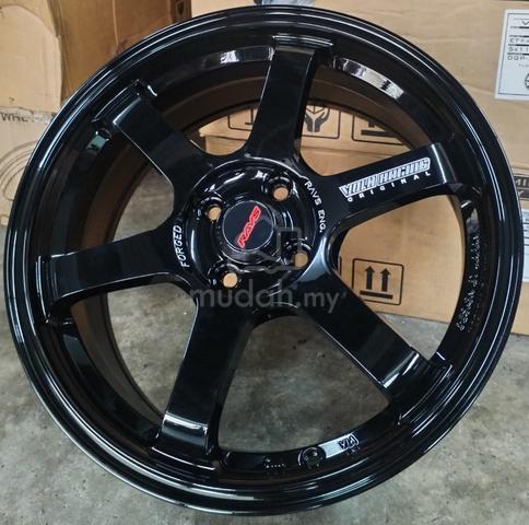 SPORT RIM NEW TE37 17 Myvi Vios City blm bezza - Car Accessories ...