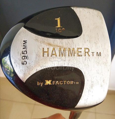 HAMMER by XFactor 595mm Driver from USA- 10° loft - Sports & Outdoors ...