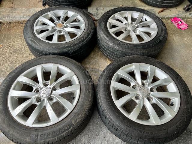 Sport rim second 15 exora siap tayar exora preve - Car Accessories ...