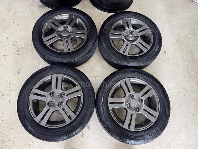 Rim original enkei myvi se2 tayar 95% year 2023 - Car Accessories ...