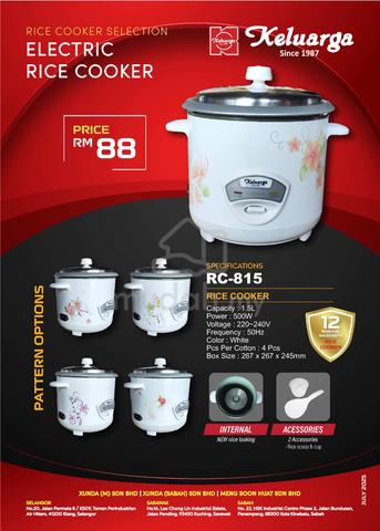 Rice Cooker New Pattern 1.5L - Home Appliances & Kitchen for sale in ...