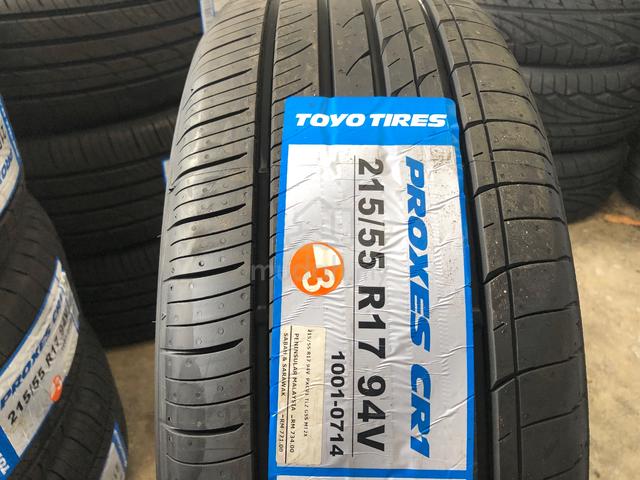 Tayar baru 215 55 17 Toyo proxes cr1 2024 tyres - Car Accessories & Parts for sale in Klang ...