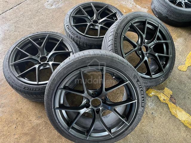 Sport Rim 17 Second BBS CIR Gunmetal Grey Siap Tay - Car Accessories ...