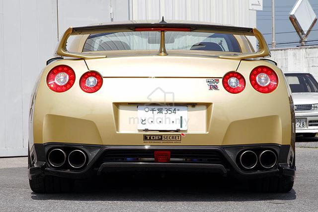 Top Secret Nissan GTR GTR35 R35 Rear Wing spoiler - Car Accessories ...
