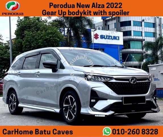 Perodua Alza 2022 gear up bodykit body kit Spoiler - Car Accessories ...