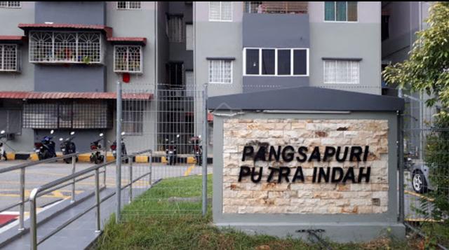Apartment for Sale, 4 Bedroom, 864 sq.ft, Putra Indah Apartment, Seri ...