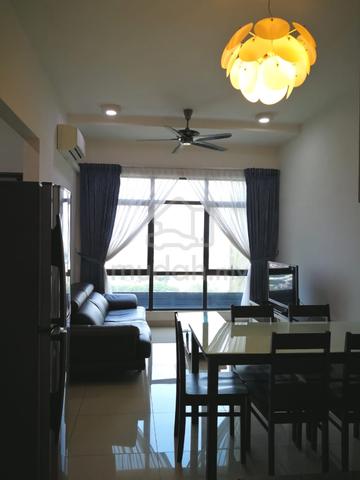 Service Residence for Rent, 2 Bedroom, 720 sq.ft, Amaya Maluri, Cheras ...