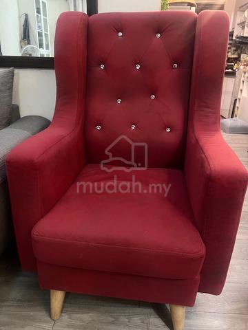 Arm chair maroon - Furniture & Decoration for sale in Batu Kawan, Penang