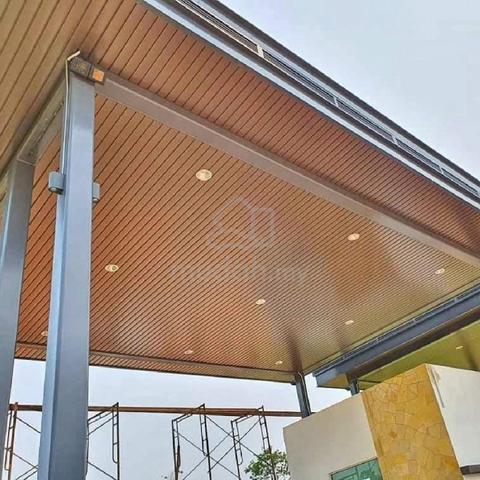 PASANG SILING ALUMINIUM l strip ceiling install - Furniture ...