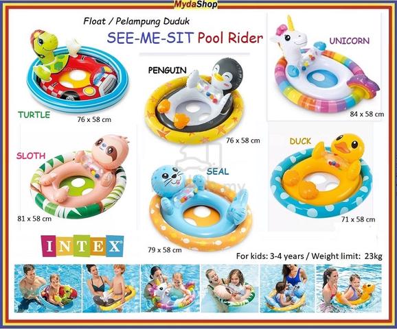 INTEX Kids Swim Pool Animal Sit Float. Pelampung - Moms & Kids for sale ...