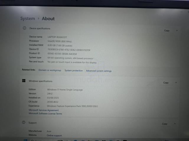 Acer Aspire 315 - Computers & Accessories for sale in Sungai Petani, Kedah