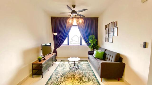 Service Residence for Rent, 1 Bedroom, 592 sq.ft, Parc 3, Cheras, Kuala ...