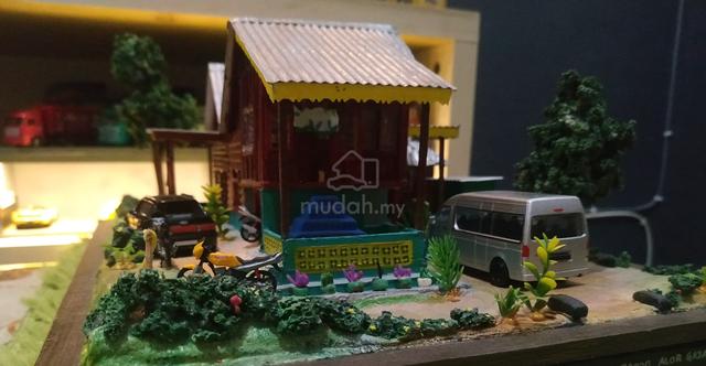 diorama kampung - Hobby & Collectibles for sale in Seremban, Negeri ...