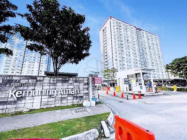 Apartment for Rent, 3 Bedroom, 738 sq.ft, Kemuning Aman, Shah Alam ...