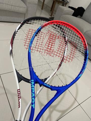 Wilson Impact & Fusion Tennis Rackets (2) - Sports & Outdoors for sale ...