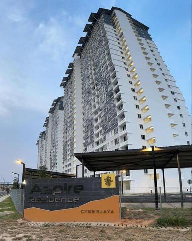 Apartment for Rent, 3 Bedroom, 900 sq.ft, Aspire Residence, Cyberjaya ...
