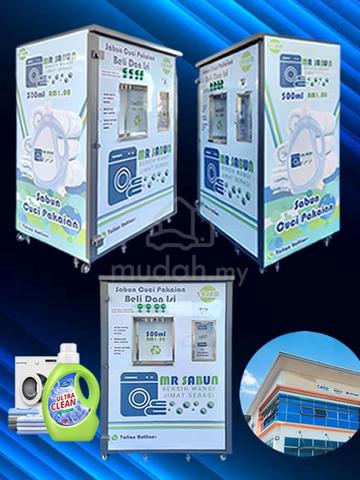 Liquid Detergent Vending Machine Mesin Sabun Murah - Professional ...
