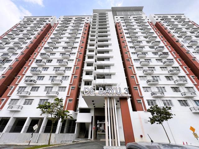 Apartment for Sale, 3 Bedroom, 900 sq.ft, De Bayu Apartment, Setia Alam ...