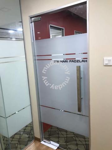 TINT KABUR l frosted sticker install privasi - Furniture & Decoration ...