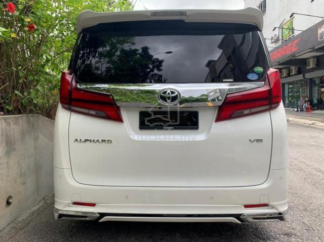 2018 Alphard body kit modelista bodykit w painting - Car Accessories ...