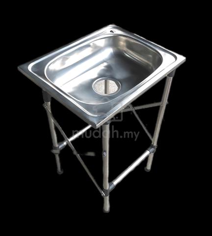 50 x 40 x 12 kitchen sink with stand / sinki dapur - Home Appliances ...
