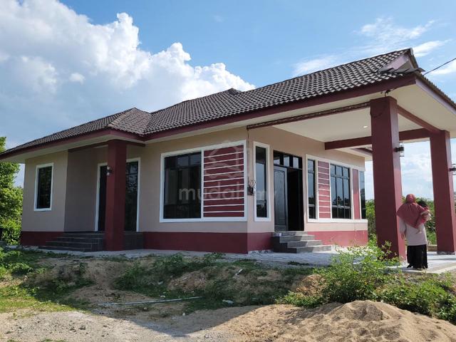 New Bungalow House for Sale, 3 Bedroom, 1301 sq.ft, Machang, Kelantan ...